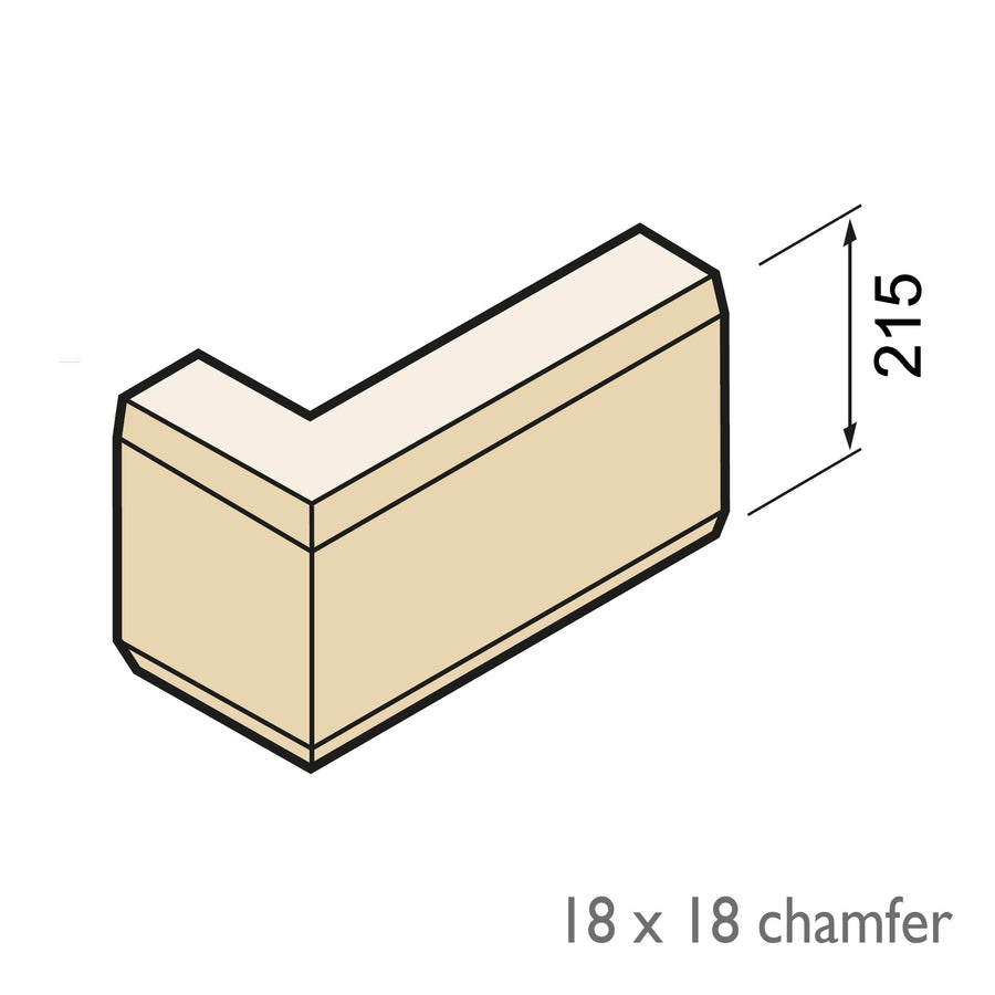 Cast Stone Quoin - Chamfered – CastStone.com