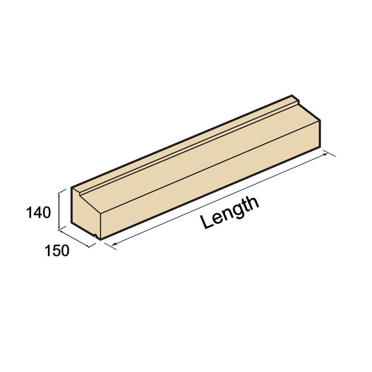 Cast Stone Slip Sills, Precast Concrete Slip Cills – CastStone.com